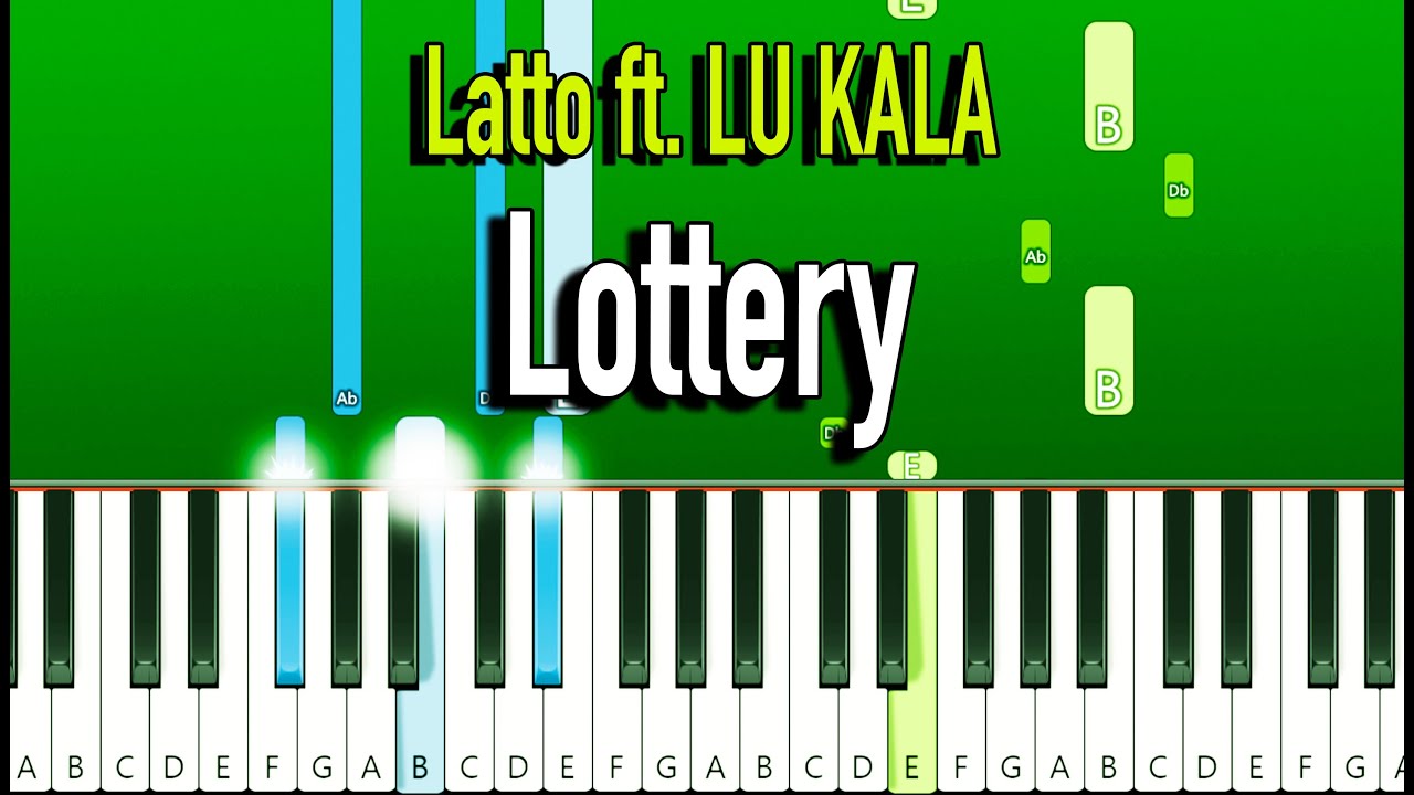 Latto - Lottery ft. LU KALA (Piano Tutorial) - YouTube