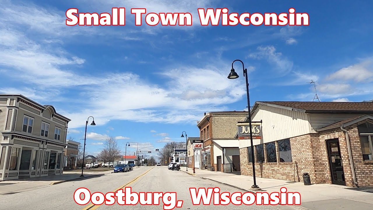 Small Town Wisconsin. Oostburg, Wisconsin - YouTube