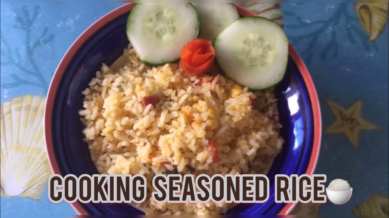 My Mom Cooked Seasoned Rice - YouTube