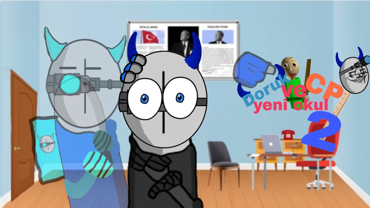Doruk ve CP yeni okul 2 [enimasyon #21]@FUGAR_2 @《Ms_1️⃣0️⃣6️⃣》Miraç ...