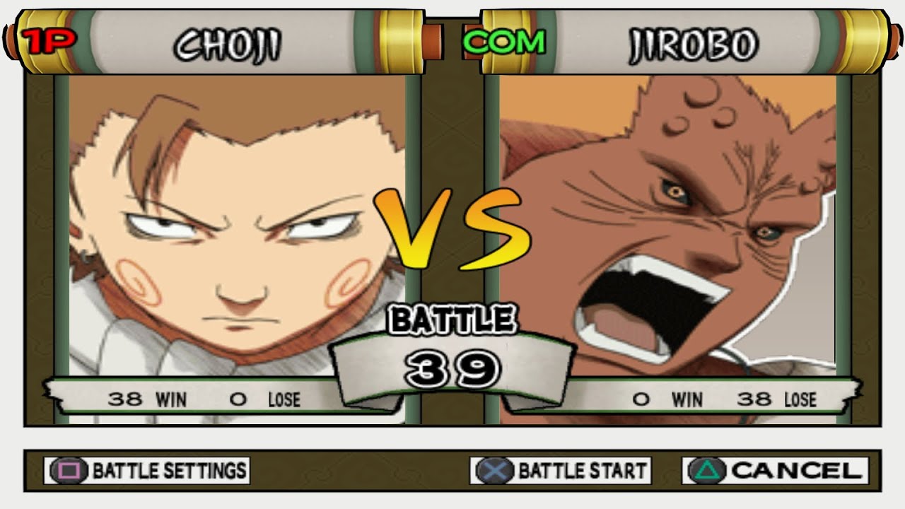 Choji (Super Choji) VS Jirobo (Marca da Maldição 2) (INSANE) - Naruto ...