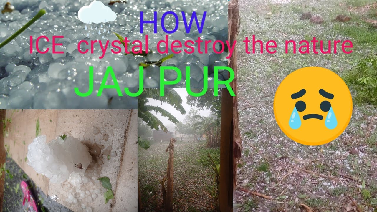 Heavy Rain fall with Ice Crystal - YouTube
