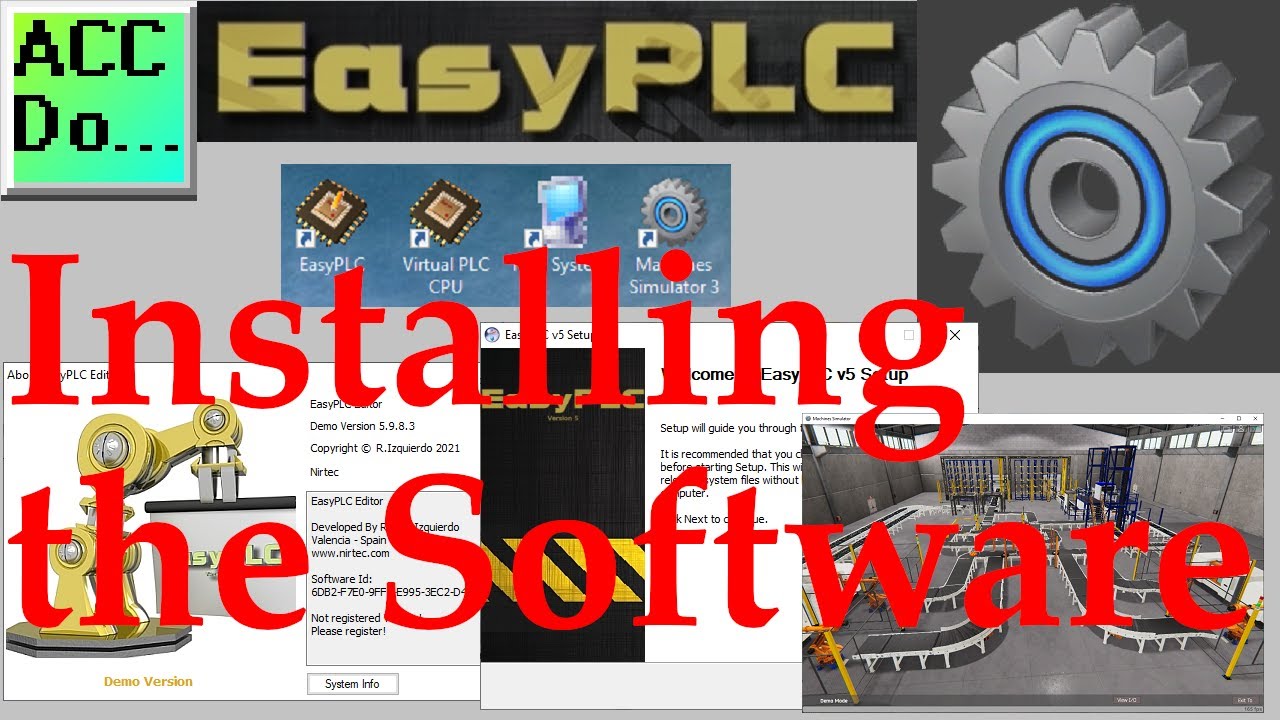 EasyPLC Installing the Software - YouTube