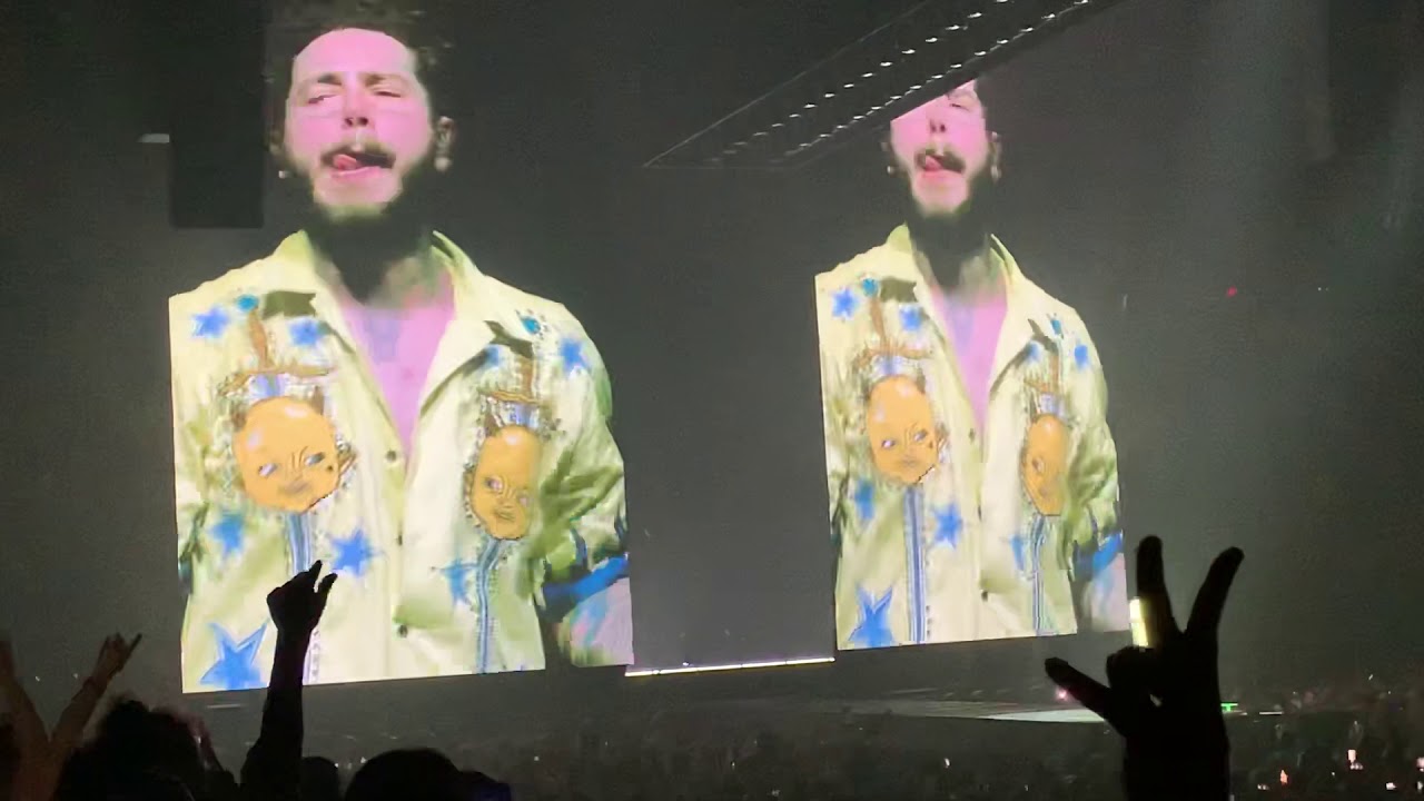 Post Malone live Runaway tour - YouTube