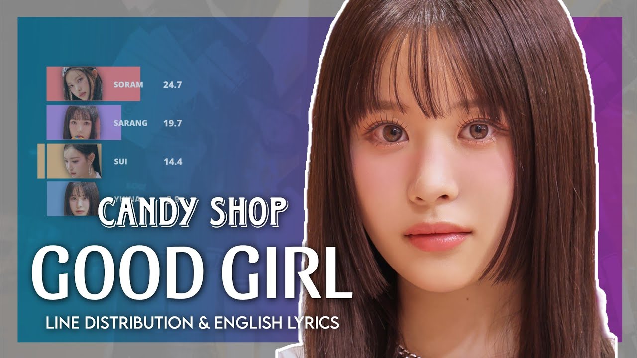 CANDY SHOP "GOOD GIRL" LINE DISTRIBUTION & ENGLISH LYRICS - YouTube
