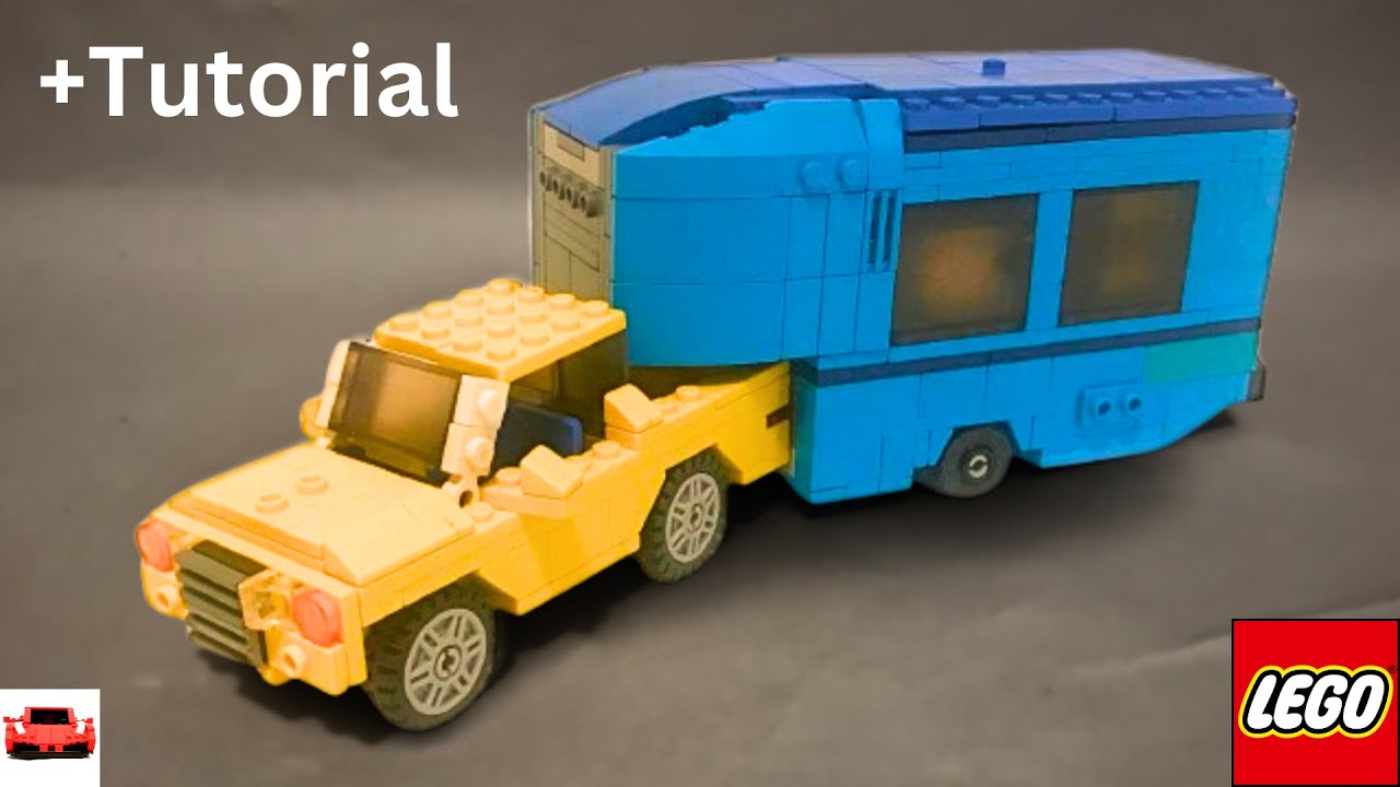 Tutorial - How to build a LEGO Camper | Review included | 4K - YouTube