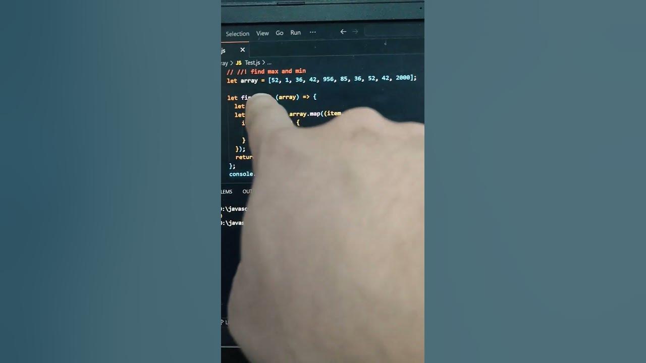 Find Maximum And Minimum Value From Array In Htmljavascript Css Interview Reactjs React 