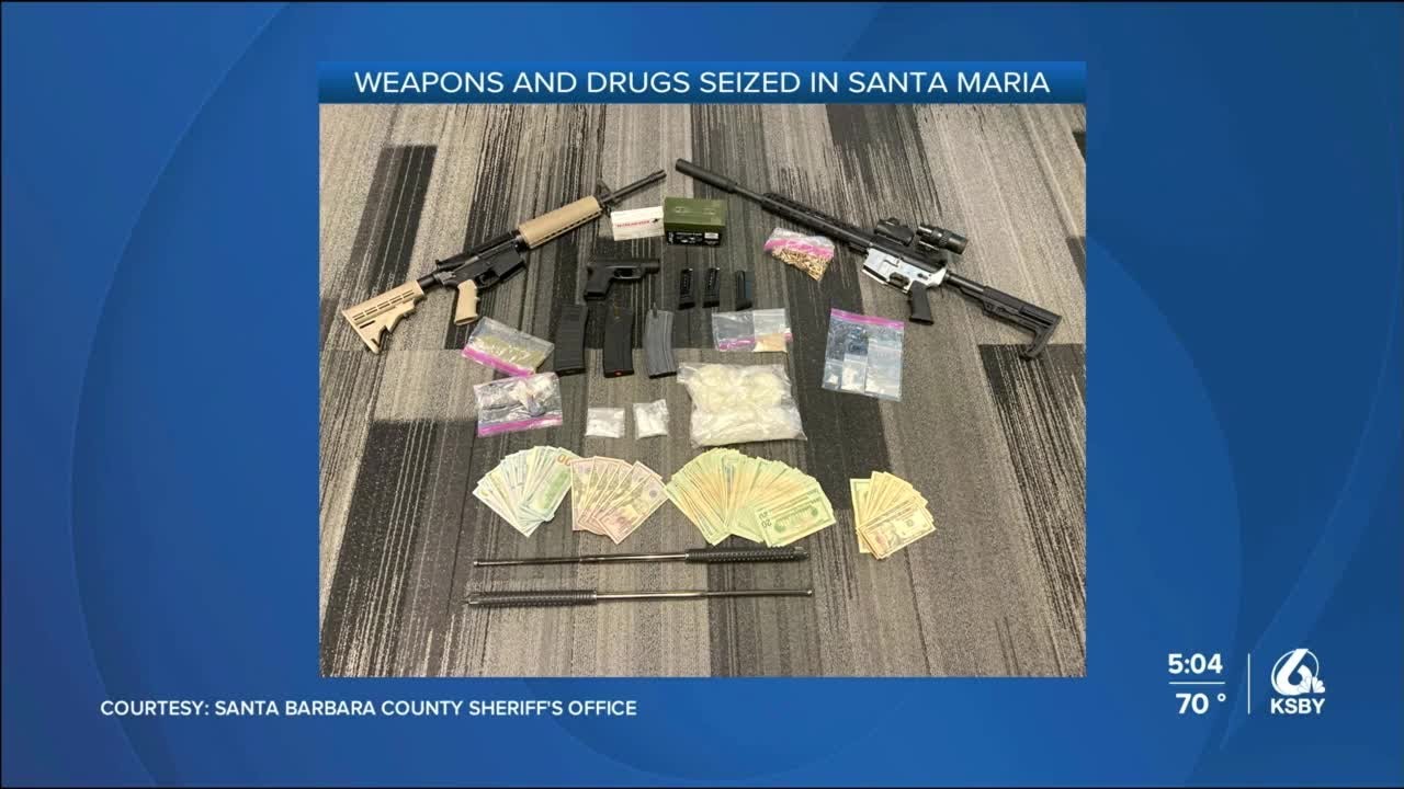 Wanted man arrested after Santa Maria standoff, weapons and drugs ...