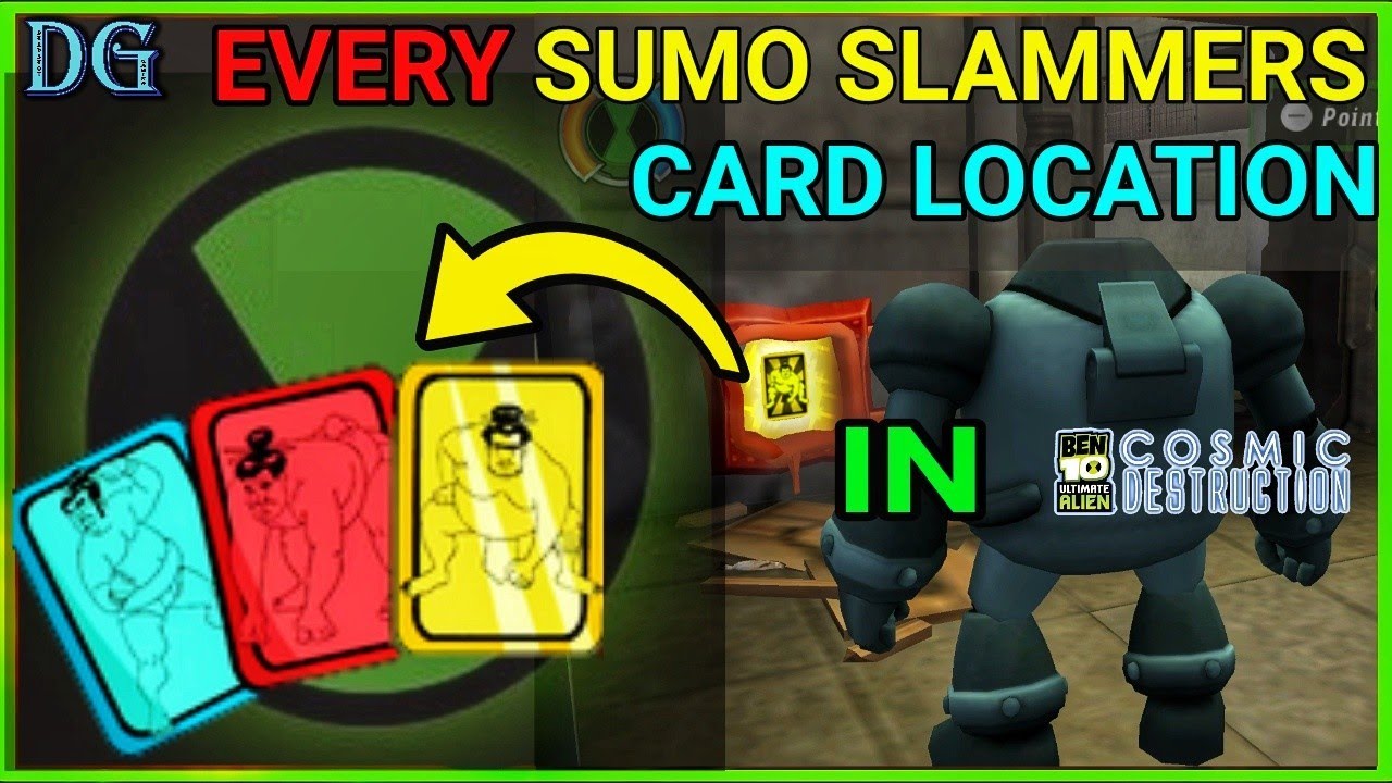 All Sumo Slammer Cards- Ben 10 Ultimate alien cosmic destruction - YouTube