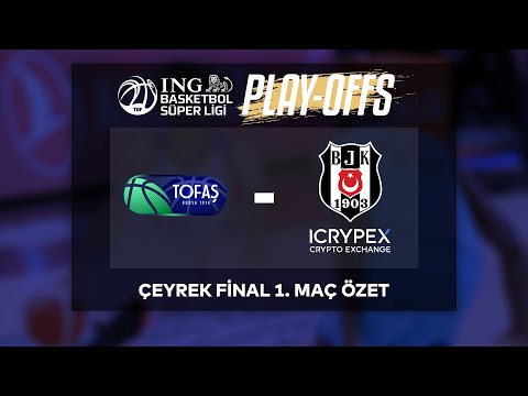 BSL Play-Off Çeyrek Final Özet | TOFAŞ 90-92 Beşiktaş Icrypex