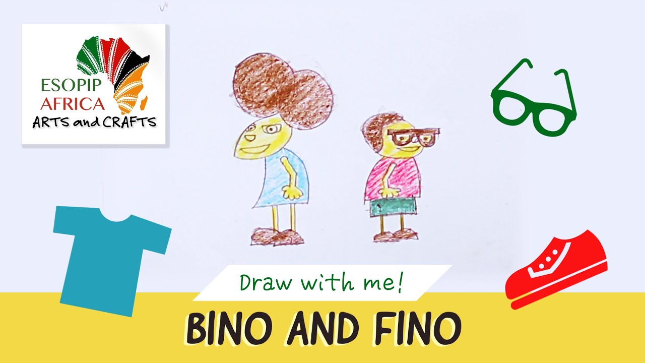 How to Draw Bino and Fino - YouTube