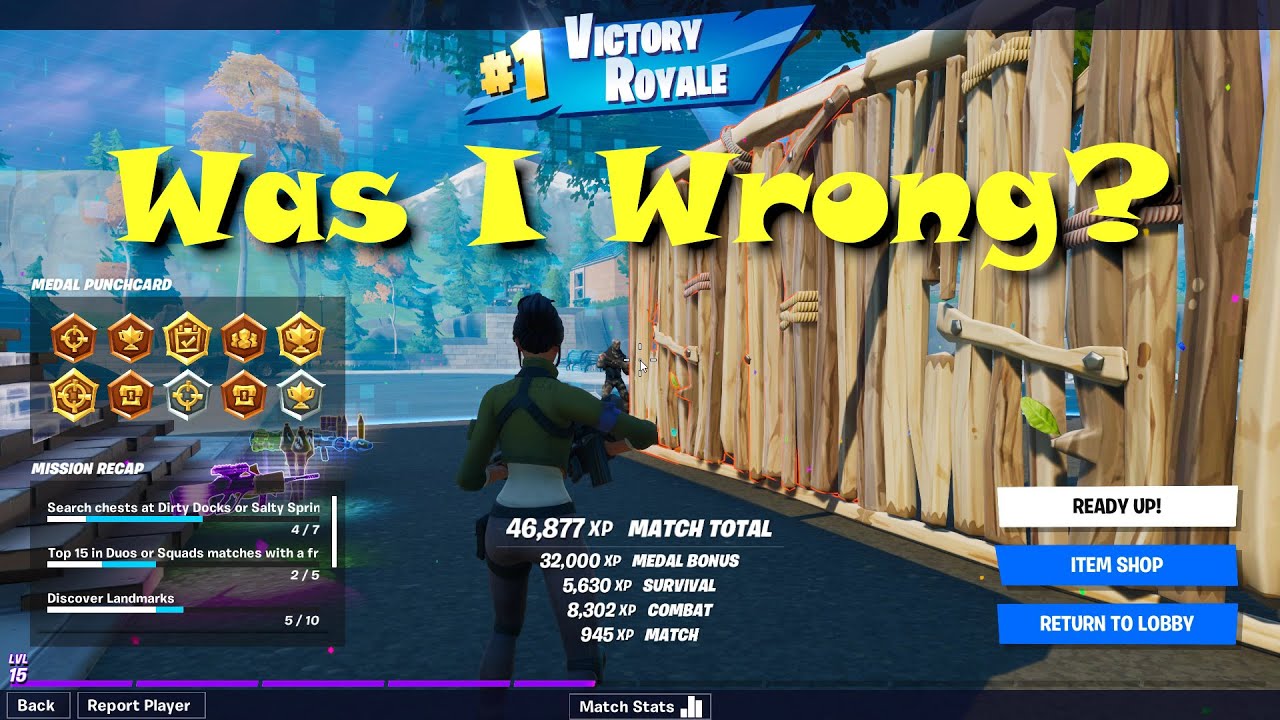 Fortnite - Was I Wrong About this Game - YouTube