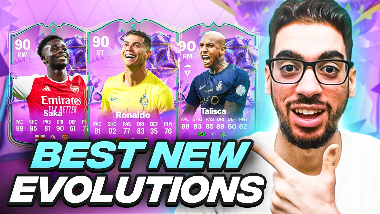 5⭐5⭐ BEST META CHOICES FOR Two-Footed Attack EVOLUTION | FC 24 Ultimate ...