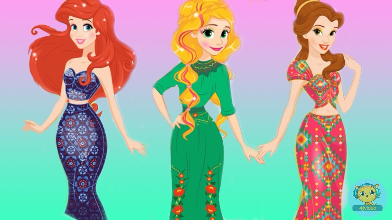 Princesses Spring Funfair - Disney Princess Makeup And Dress Up Game ...
