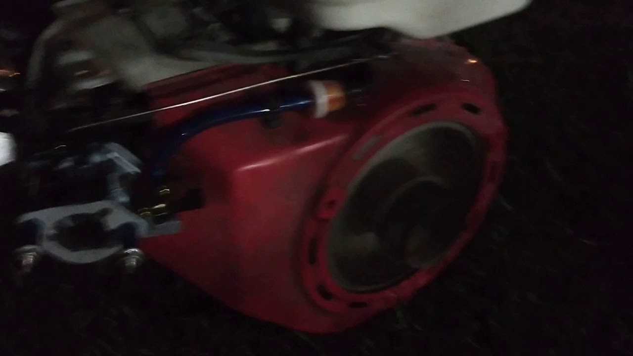 Honda GX340 up and running - YouTube