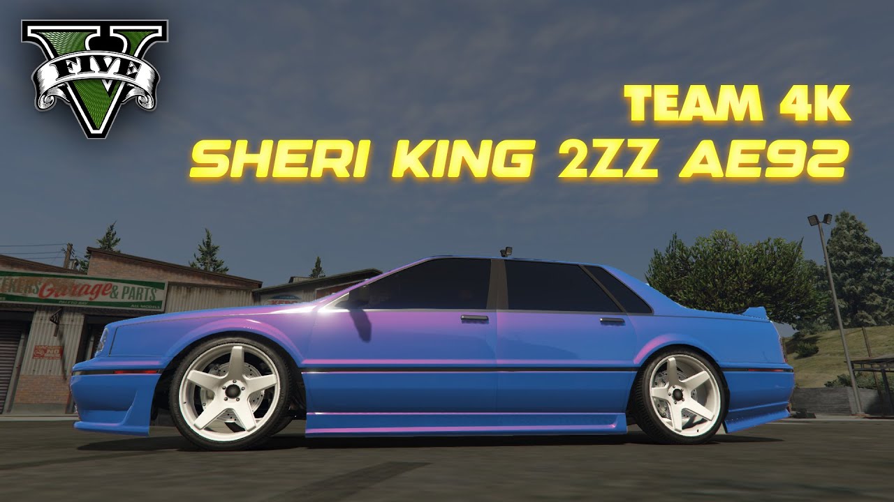 GTA 5: @4KGaragepk's Sheri King 2ZZ AE92 | Team4k - YouTube