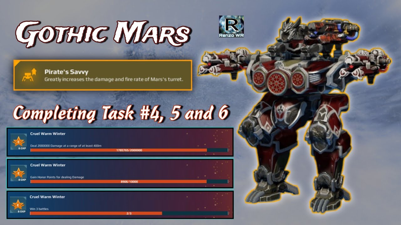 Gothic Mars - Fainter / Seeker Drone | Task #4, 5 and 6 - Event: Cruel ...