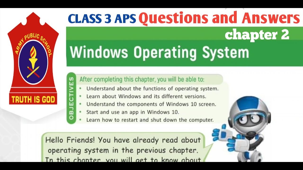 Windows Operating System Chapter 2 Aps Class 3 Question Annd Answer Solution Codebot