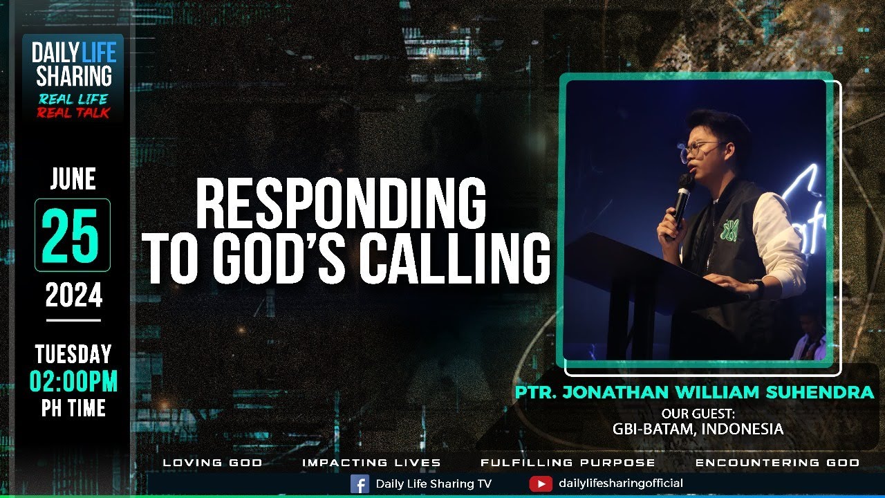 "ENCOUNTER WITH GOD" JUNE 25, 2024 DAILY LIFE SHARING REAL LIFE TALK ...