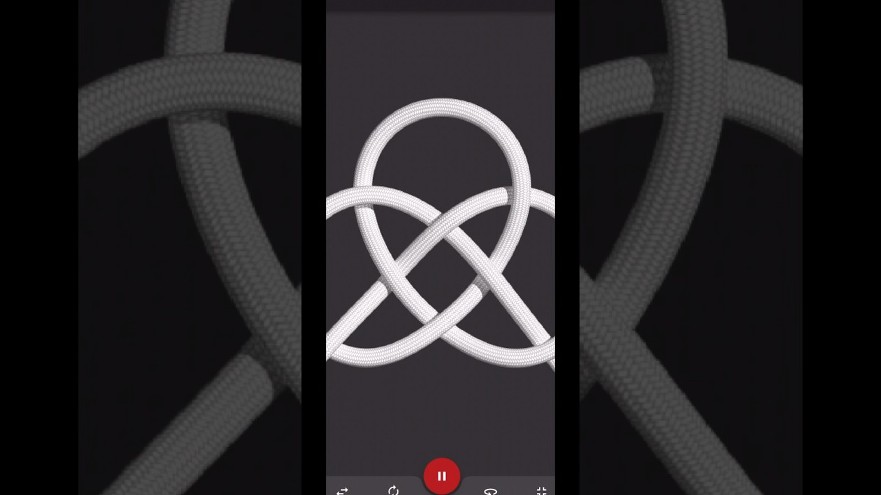 How to tie a Double Coin Knot. #shortsfeed #music #like - YouTube