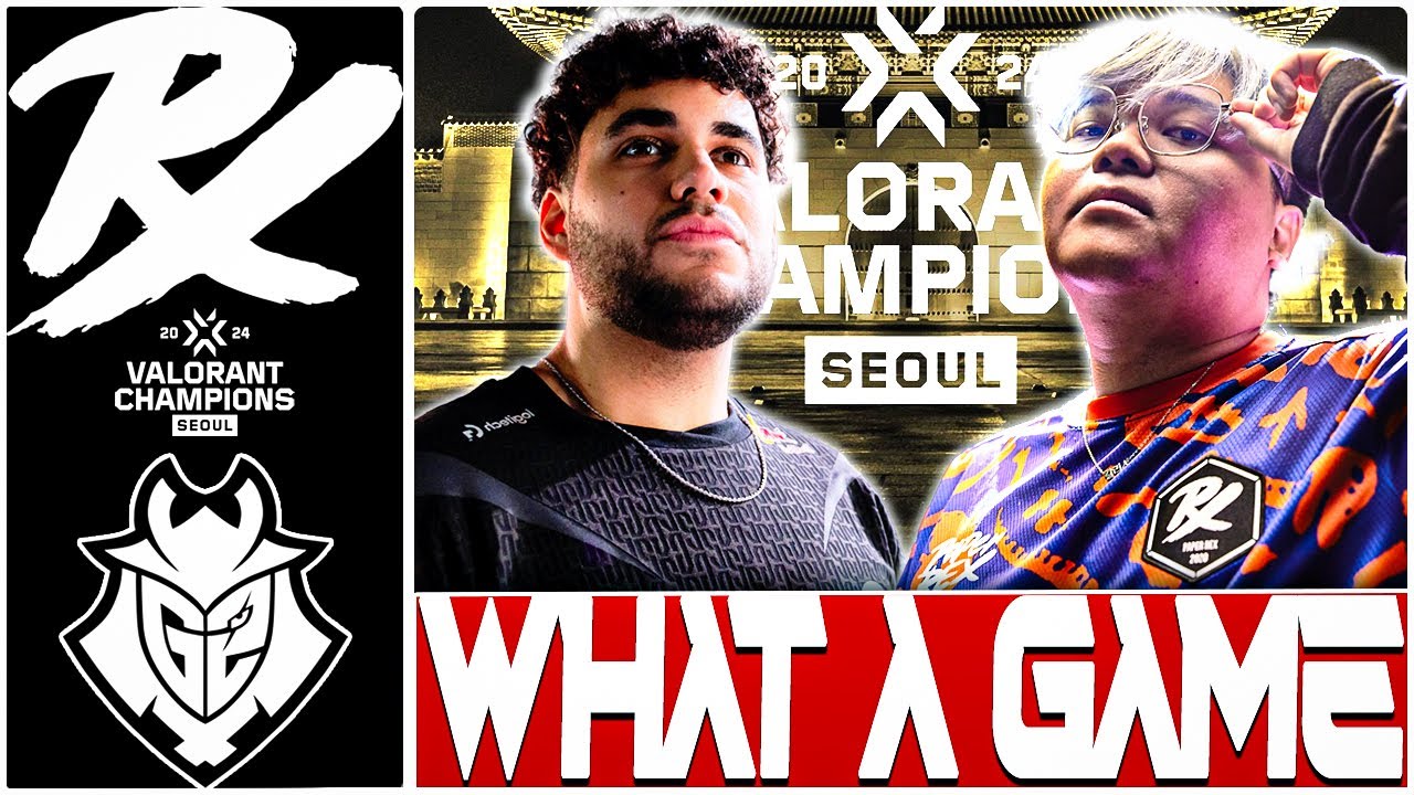 Paper Rex vs G2 Esports - VCT Champions Seoul 2024 | VALORANT - YouTube