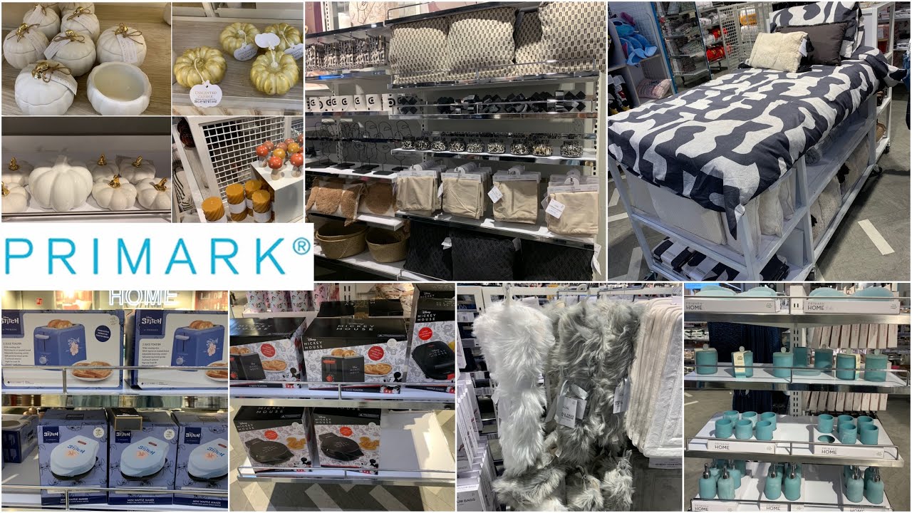 Primark home decor new collection- September 2022 - YouTube