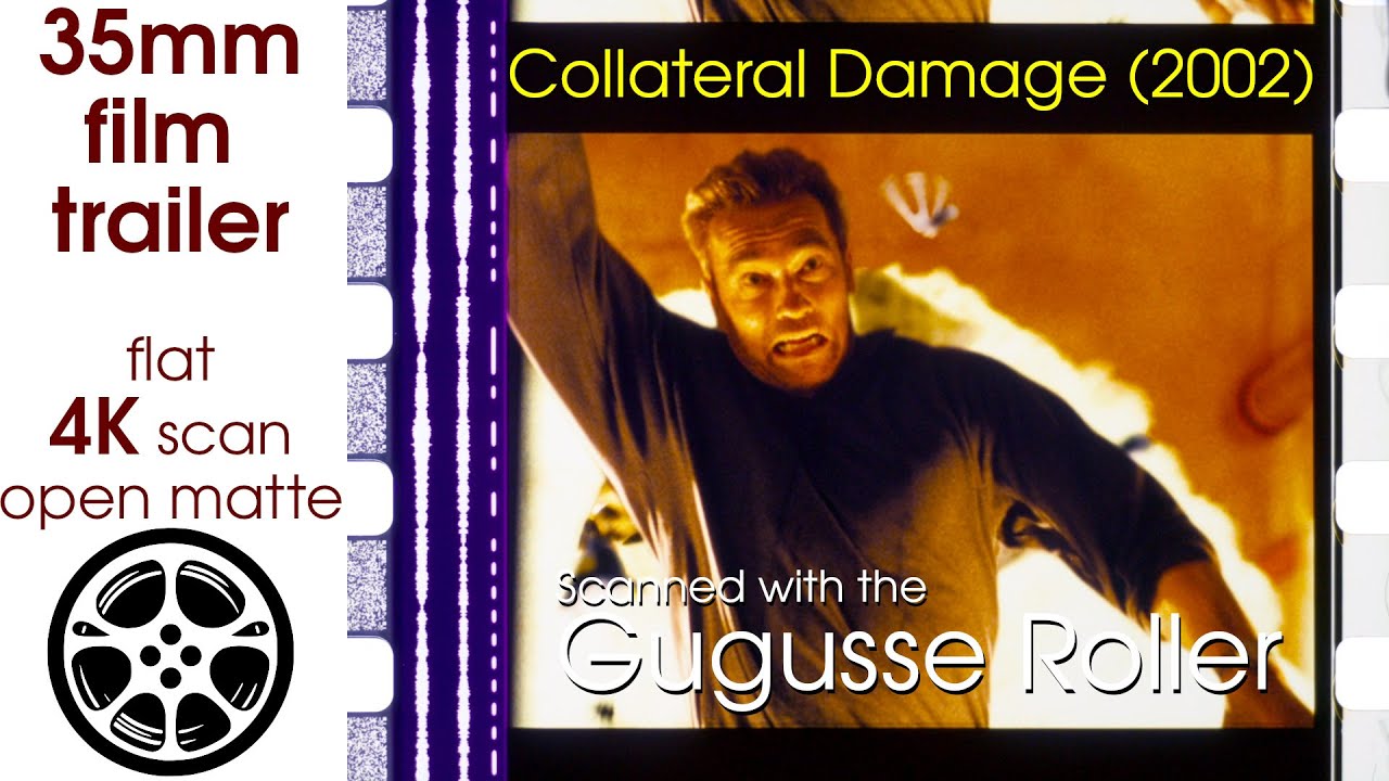 Collateral Damage (2002) 35mm film trailer, flat open matte, 4K ...
