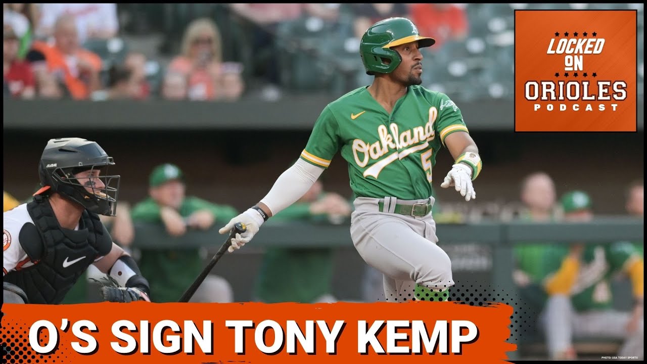 Orioles sign veteran infielder Tony Kemp to a one-year deal - YouTube