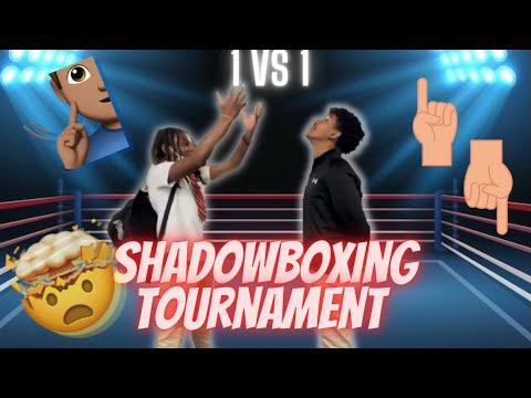 Shadow boxing tournament at school😂 *get wild - YouTube