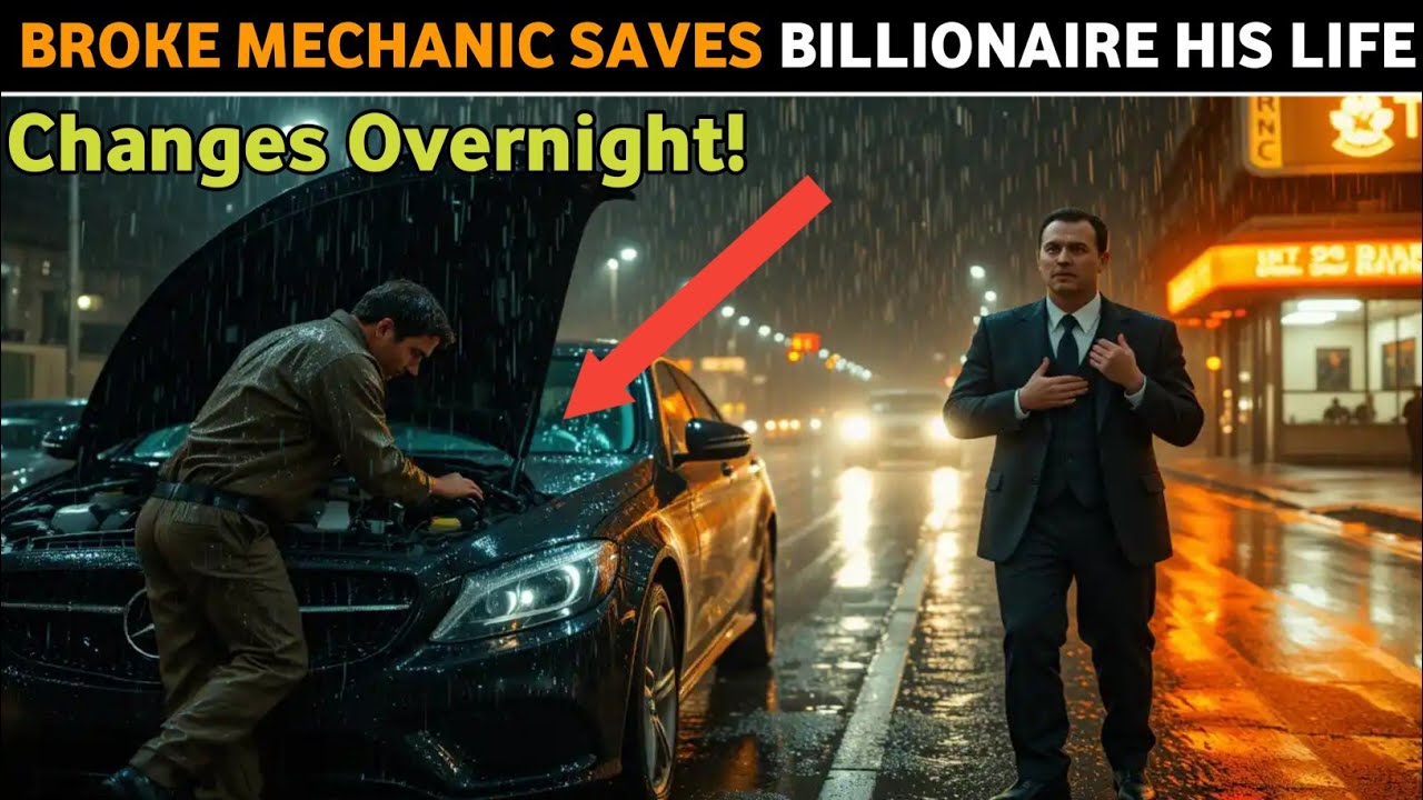 A Poor Mechanic Saves a Billionaire—What Happens Next Will Change His ...