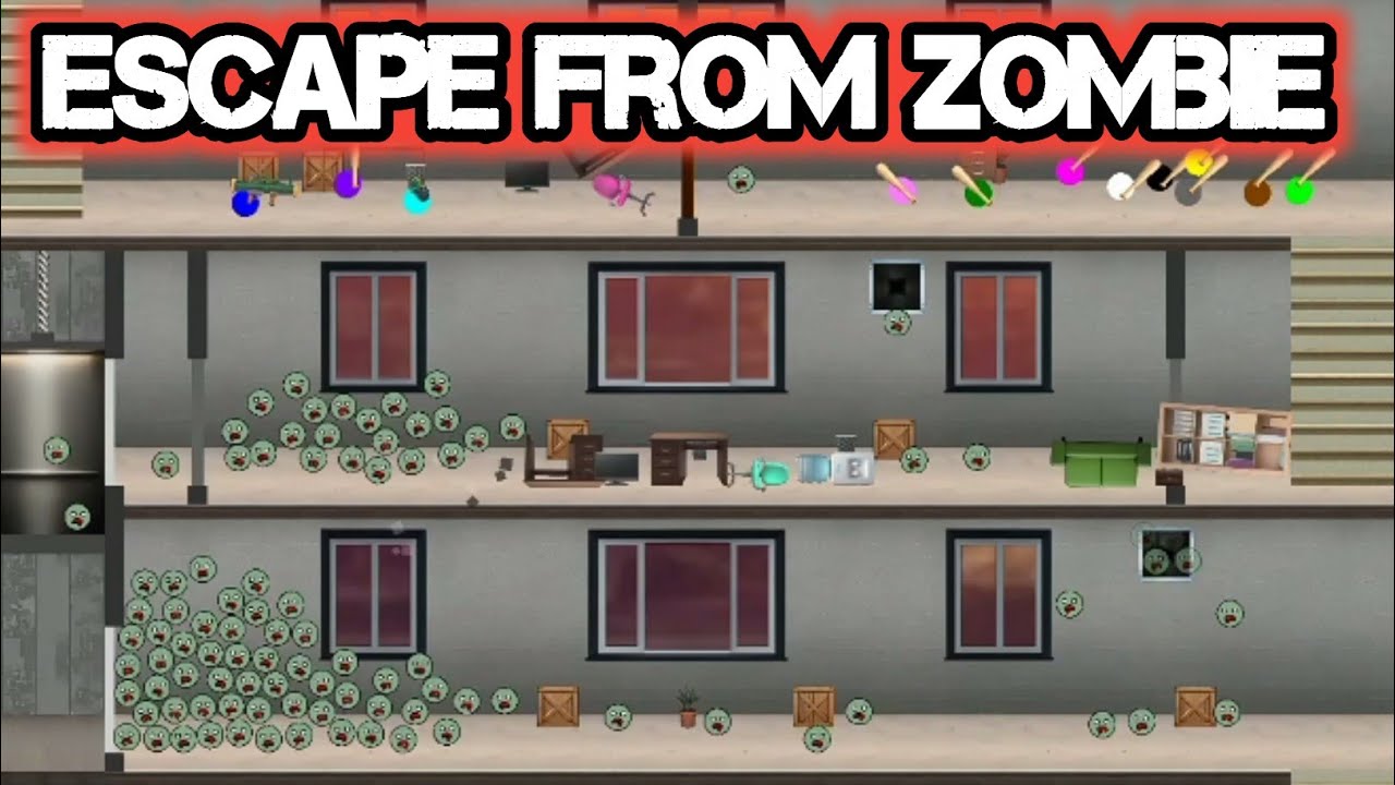 Zombie Tower Escape 😱 - YouTube