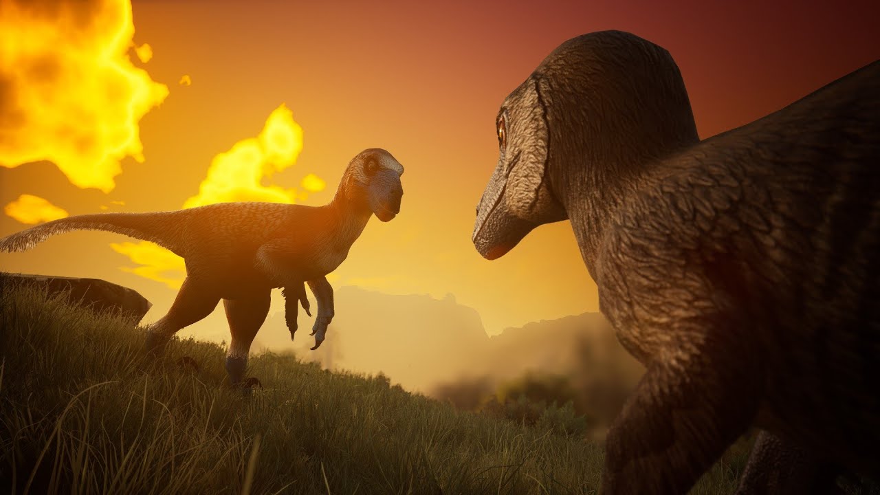 Path of Titans - Achillobator is a Big Goofy Raptor - YouTube