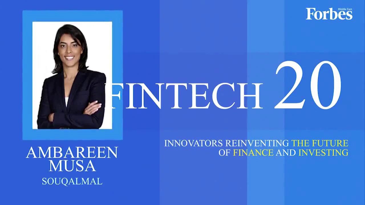 Forbes Middle East interviews Ambareen Musa; CEO & Founder of Souqalmal ...