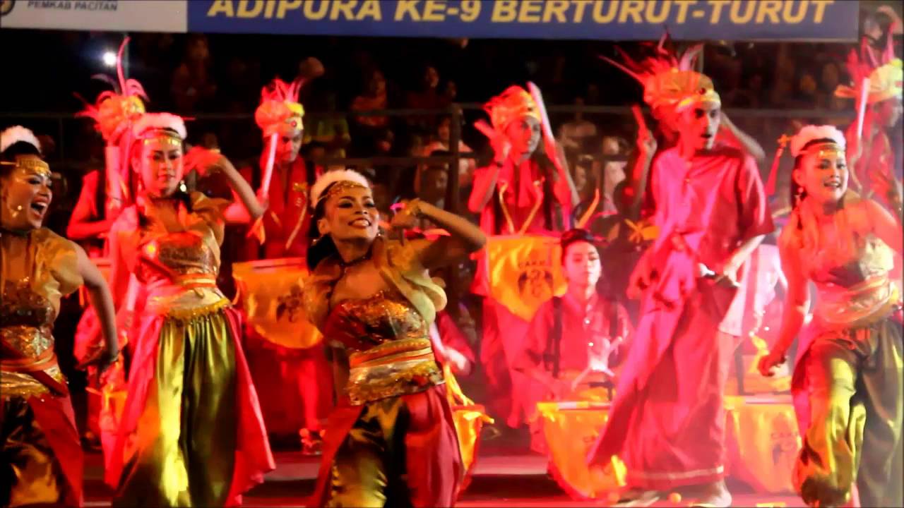 Festival Rontek Pacitan 2016 - Rontek Kecamatan Punung - YouTube
