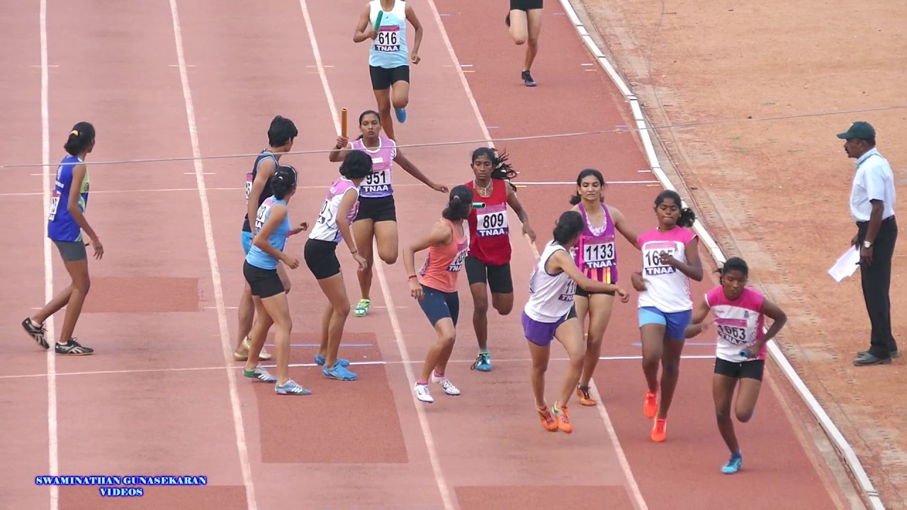 GIRL'S U18 1000m SPRINT MEDLEY RELAY FINAL . 32nd NATIONAL JUNIOR ...