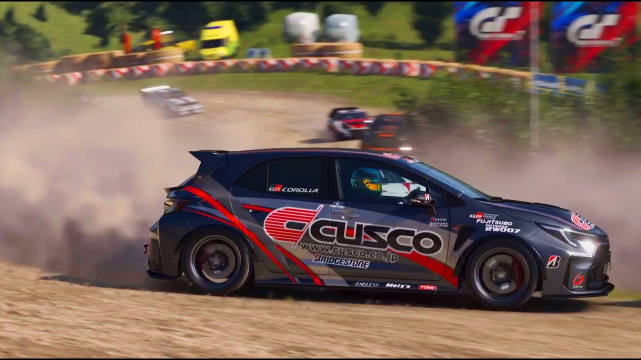 Cusco Toyota Corolla GR Rally Car - Gran Turismo 7 [4K] - YouTube
