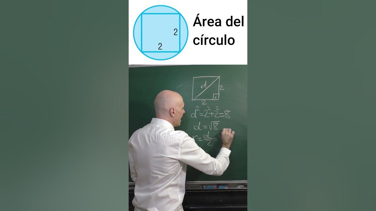 ¿SABES HALLAR EL ÁREA DEL CÍRCULO? Geometría Básica - YouTube