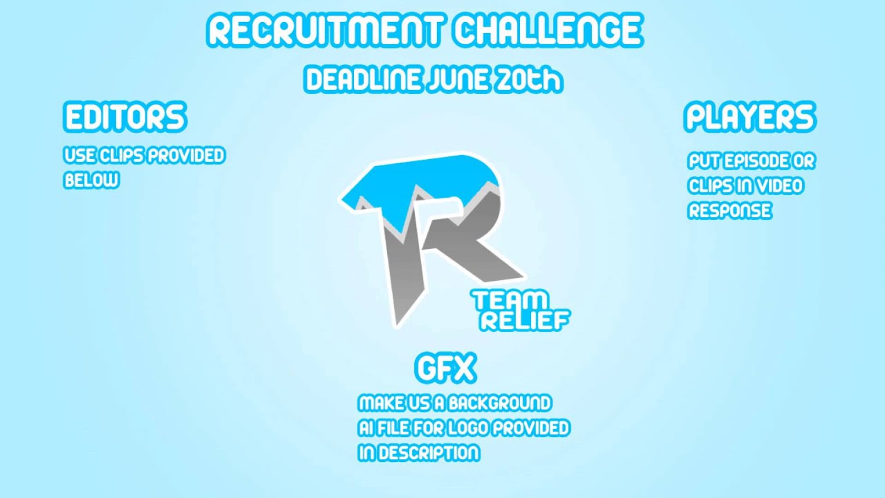 Relief Recruitment Challenge. - YouTube
