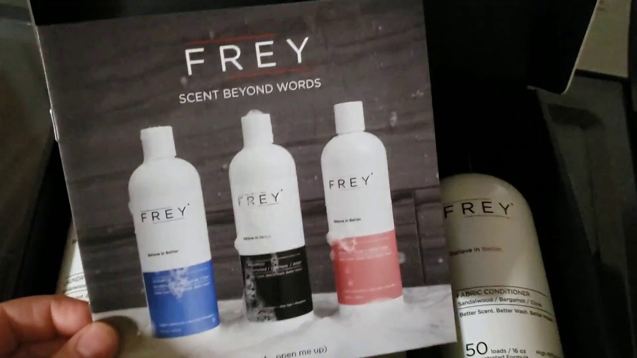 FREY – The Complete Laundry Package – Unboxing + Free Trial - YouTube