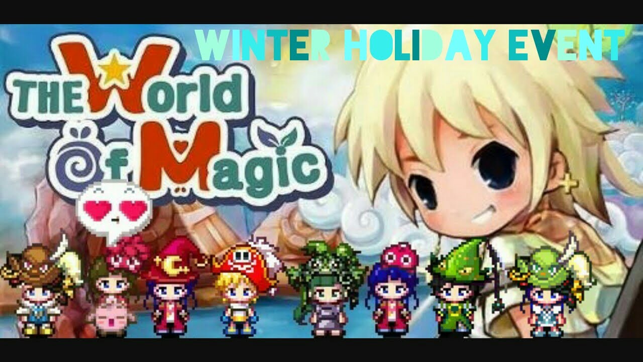 IMO World Of Magic Winter Holiday Event☆.☆ - YouTube