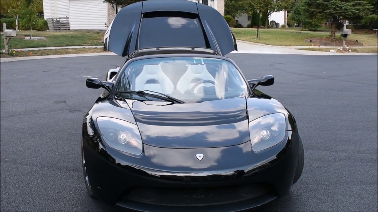 Tesla Classic Roadster Collector's Car - YouTube