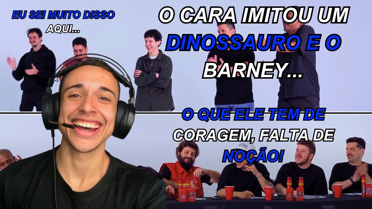 BRENNIN REAGE: QUEM É COMEDIANTE? - AQUELES CARAS | Cortes Brennin ...