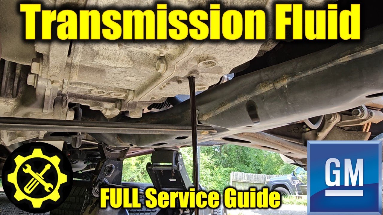 2018 - 2023 Chevy Traverse Transmission Fluid Change & Check - FULL ...