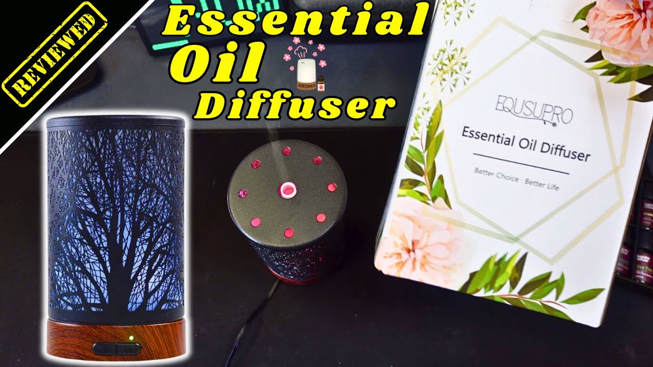 Amazon Essential Oil Diffuser Kit - Unboxing/Review - YouTube