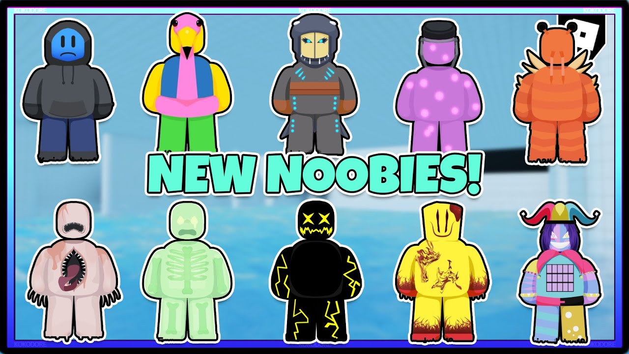 HOW TO FIND ALL 18 NEW NOOBIES in Find The Noobies Morphs | ROBLOX ...