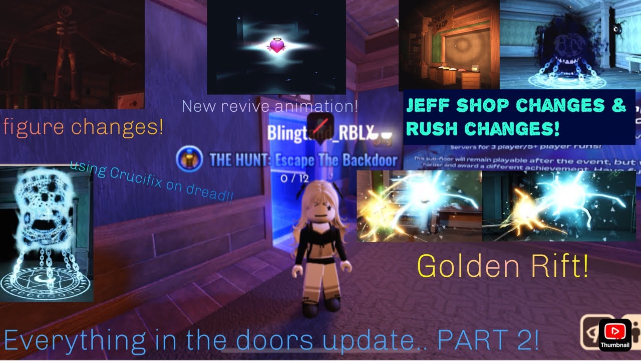 Everything New in the DOORS: Hunt Update! (PART 2) - YouTube