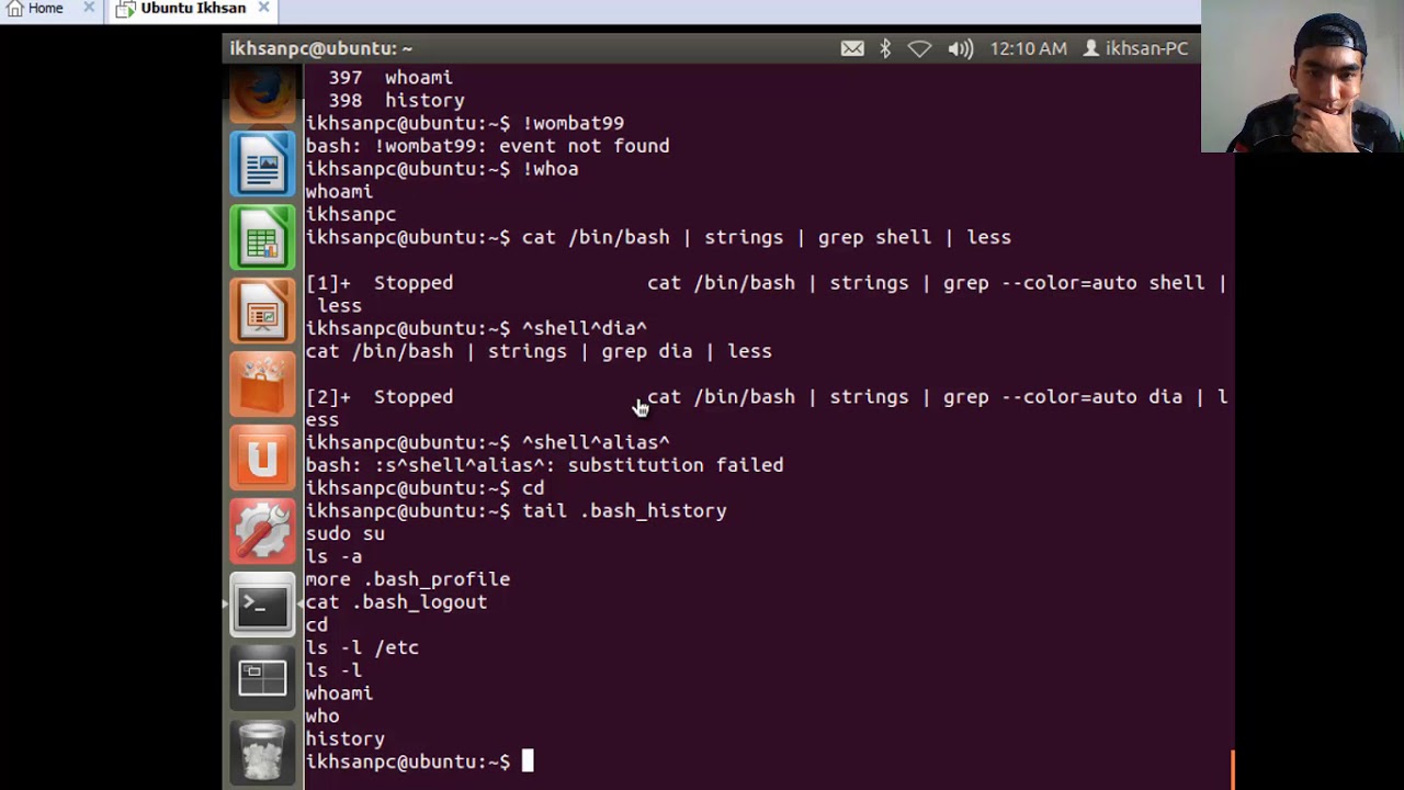 Operasi Bash Shell pada Sistem Operasi Linux Ubuntu - YouTube