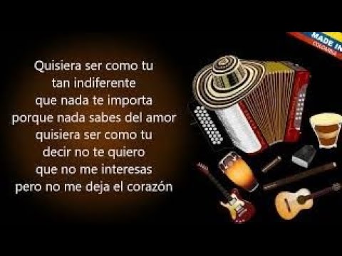 Sobredosis - Los inquietos del vallenato (Letra) 1080p Full HD