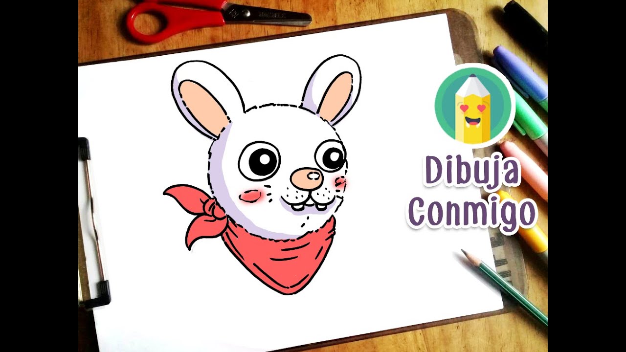 Como Dibujar un Conejo Kawaii | How to Draw a Cute Cat Easy - YouTube