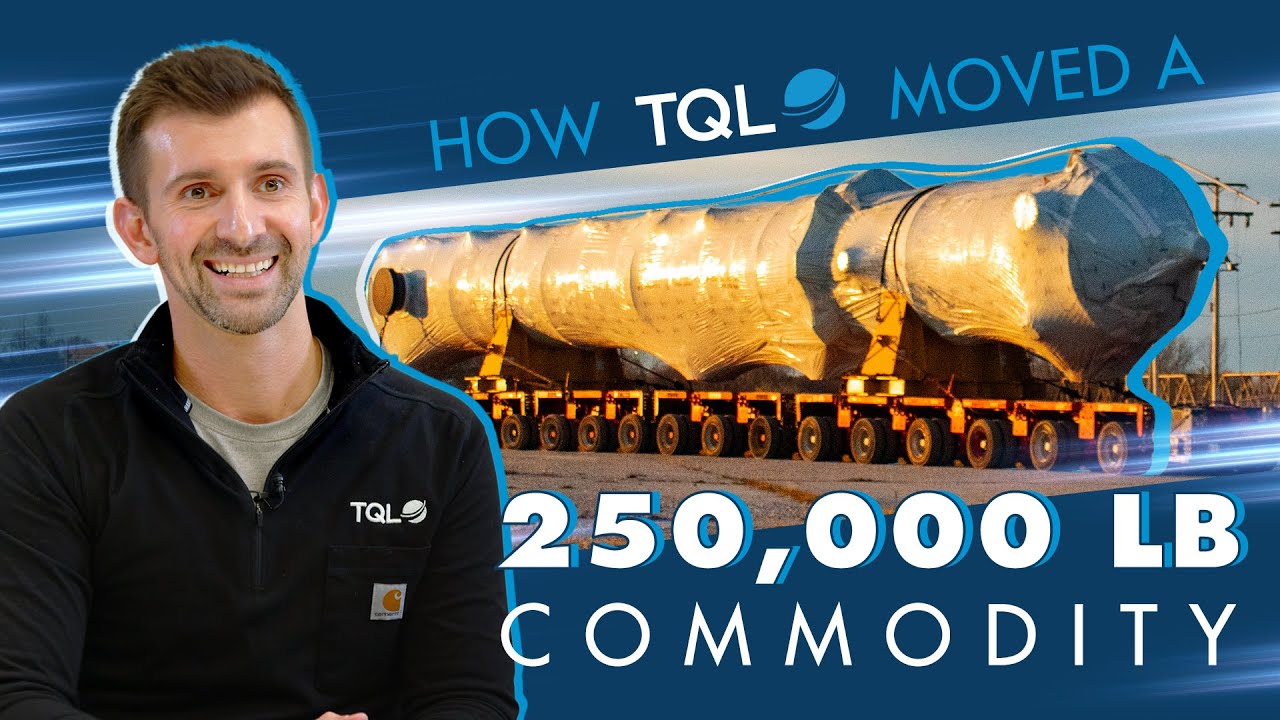 How TQL Moved a 250,000 lb. Commodity - YouTube